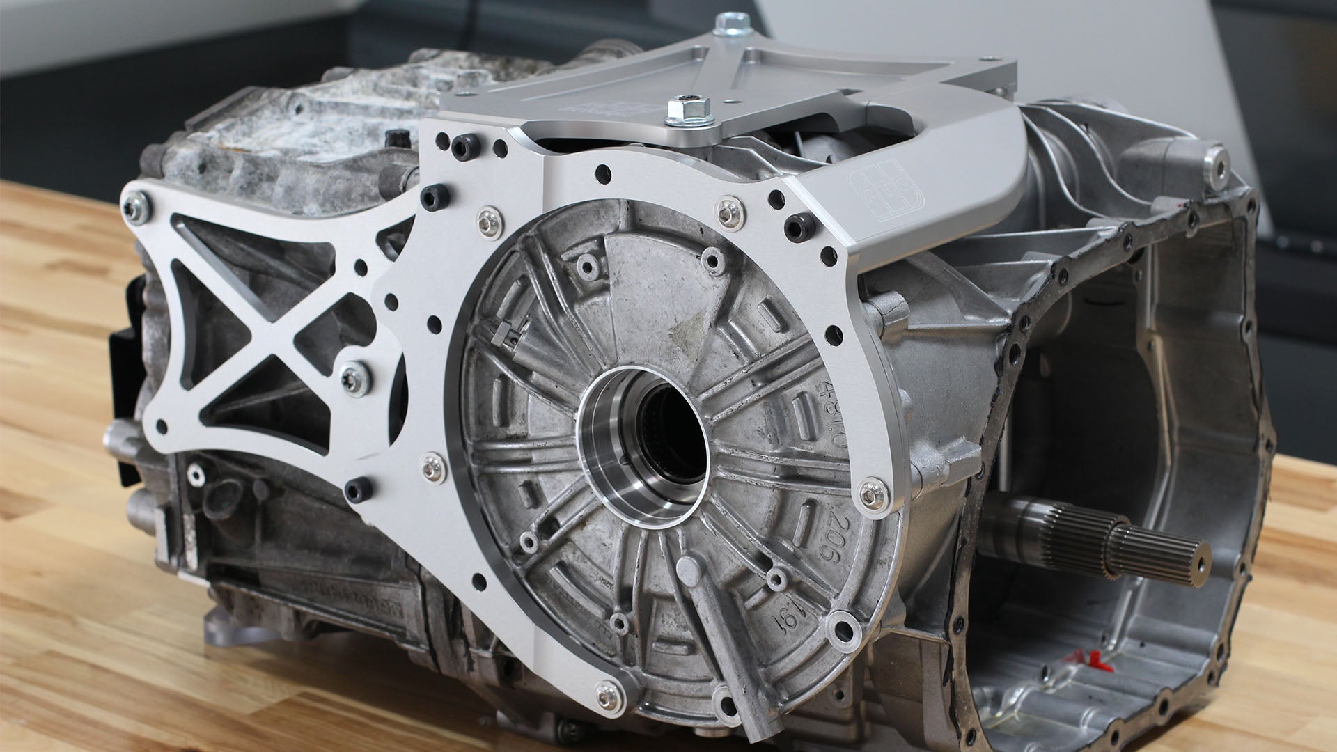 PTG 7DCL750 AMG GT / SLS Billet Transmission Brace System | Premier Tuning Group