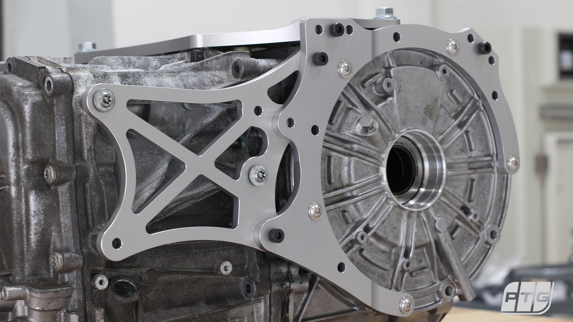 PTG 7DCL750 AMG GT / SLS Billet Transmission Brace System | Premier Tuning Group